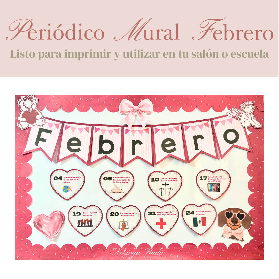 Periódico Mural: Febrero – Noriega Studio