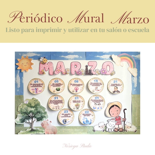 Periódico Mural: Marzo – Noriega Studio